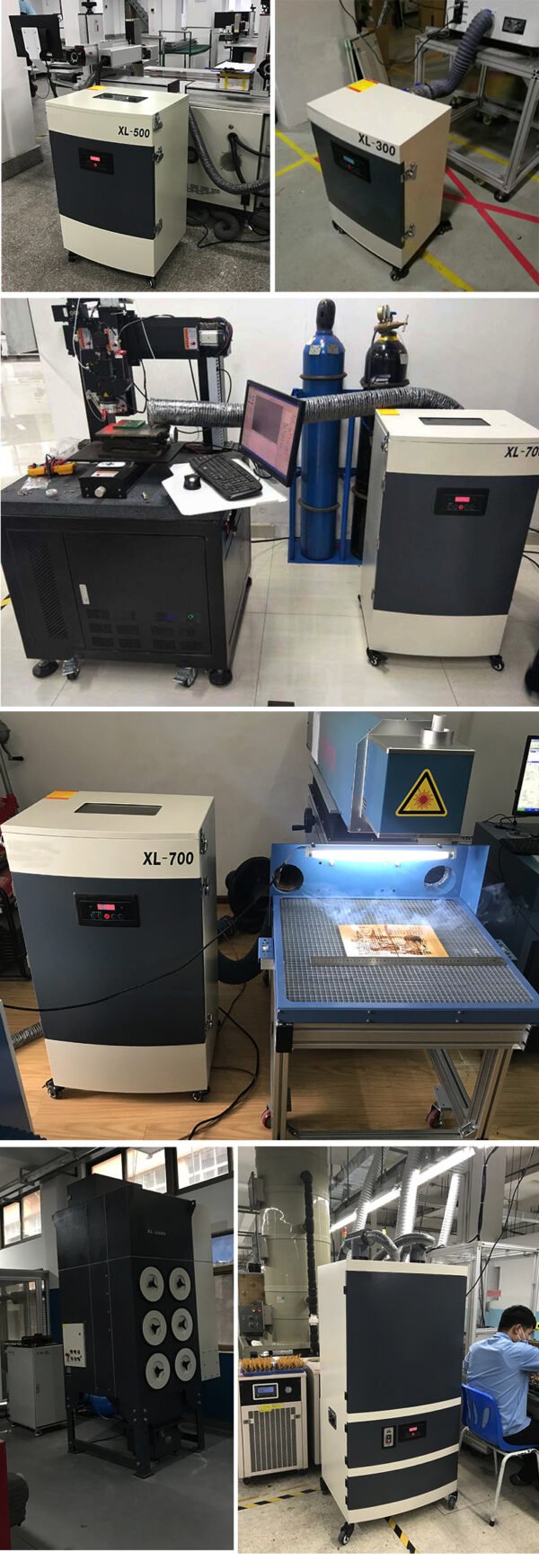 XL300 XL500 700 Laser Fume Extractor - Aquila Industry
