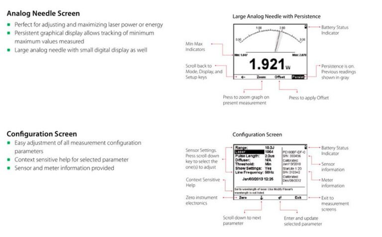 Ophir StarLite Laser Energy Meter Power Meter - Aquila Industry